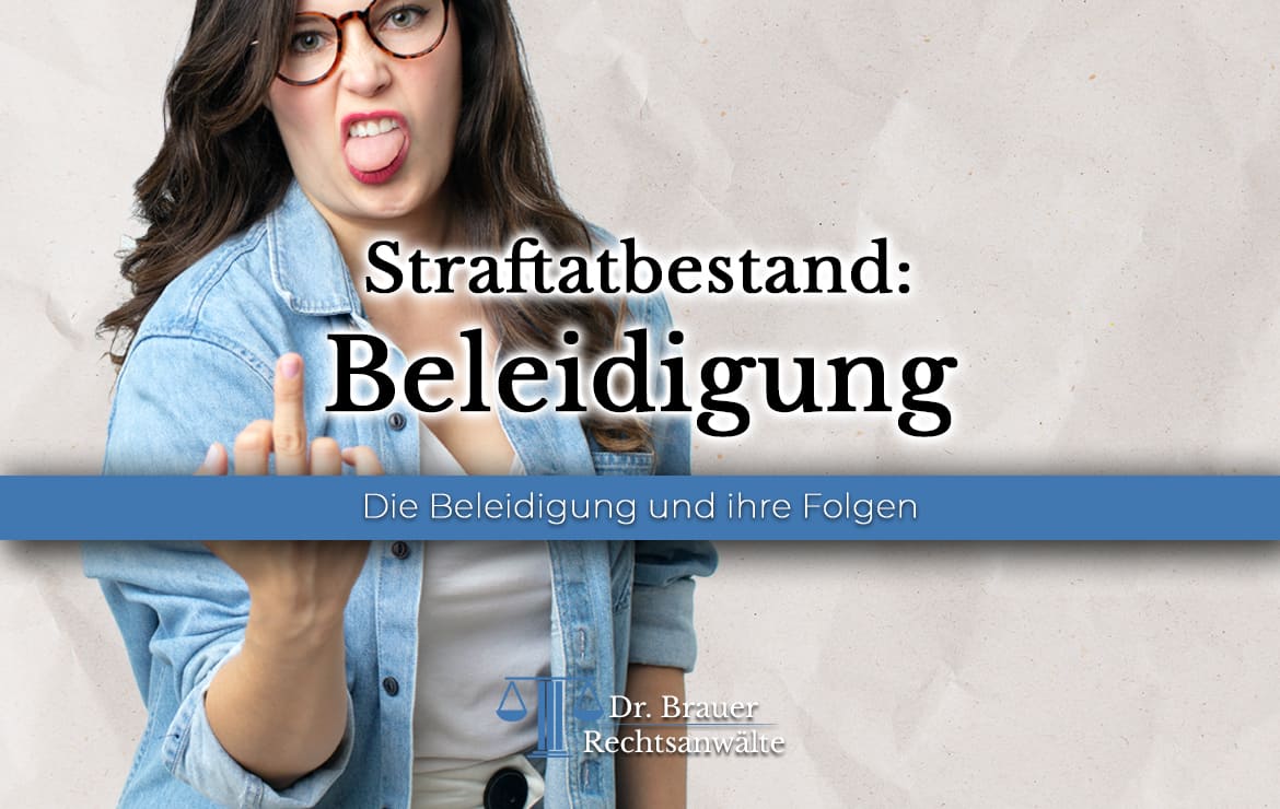 Beleidigung - welche Strafen drohen nach § 185 StGB?